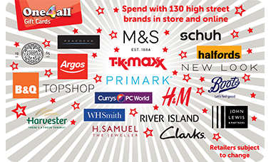 £100 One4all Multi-Store Gift Card (or £100 cash alternative) – A9 ...