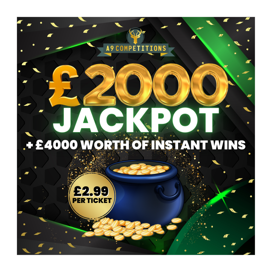 £2000 Jackpot + £4000 Worth of Instant Wins – A9 Competitions