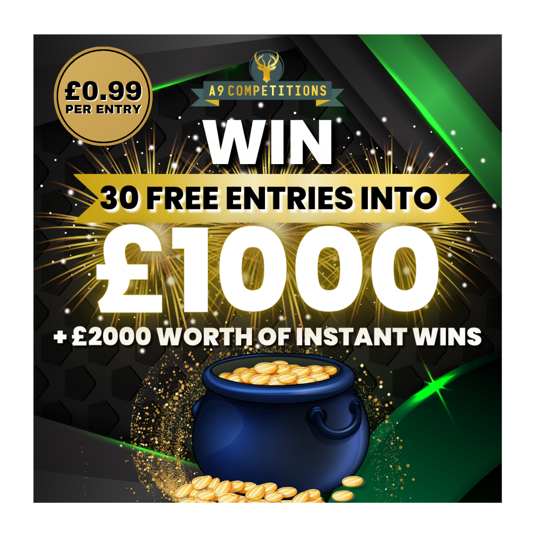 30 entries into the Win 1K + 2K worth of instant wins draw – A9 ...