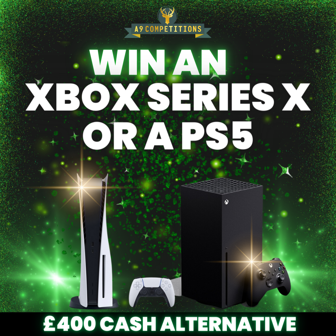 Xbox Series X OR PS5 – £400 Cash Alternative – A9 Competitions