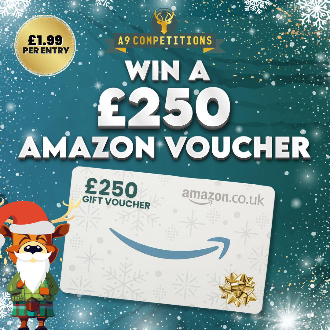 £250 Amazon Voucher or cash – A9 Competitions